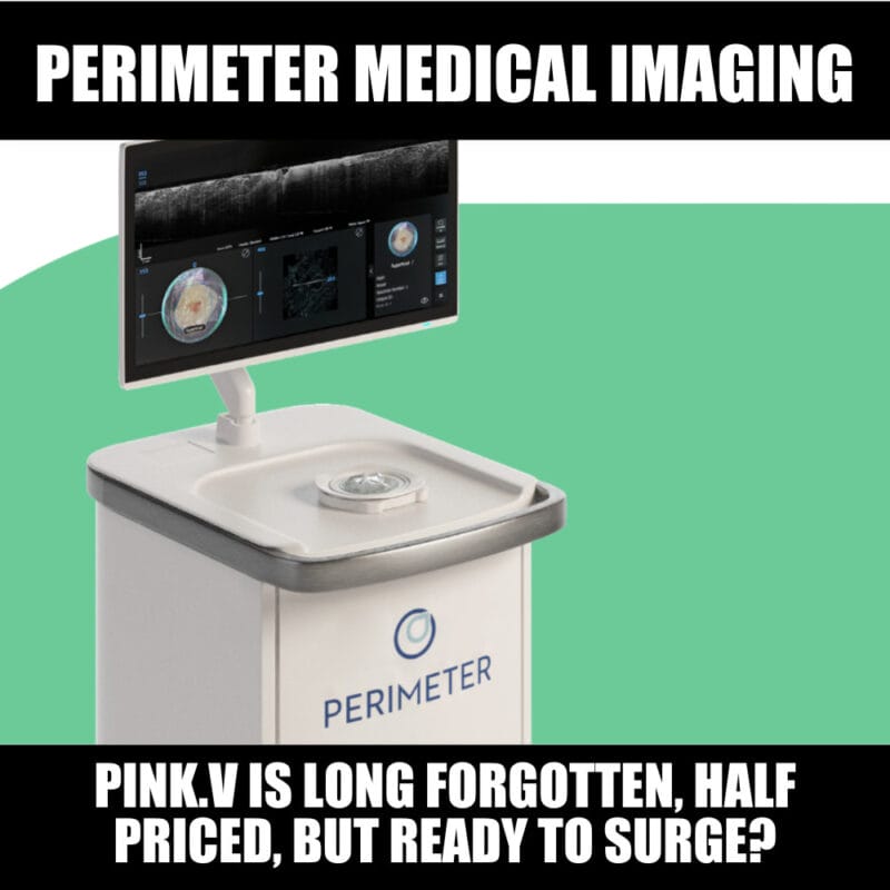 Perimeter Medical Imaging AI (PINK.V): After 3 years, it's half-priced ...