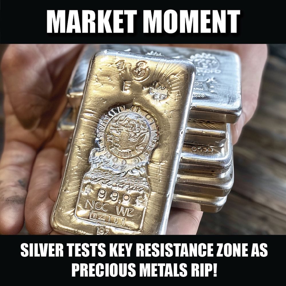 Silver tests key resistance zone as precious metals rip! - Equity.Guru