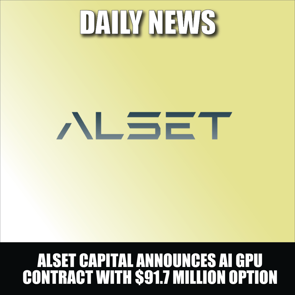 Alset Capital (KSUM.V) announces AI GPU contract with $91.7 million ...